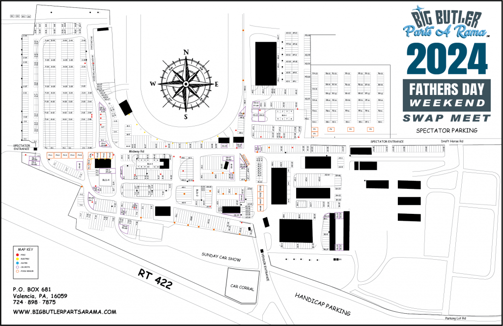 Parts A Rama – 2024 map – finished – B and W – 4×8 – 8.28.2023. – BLANK ...